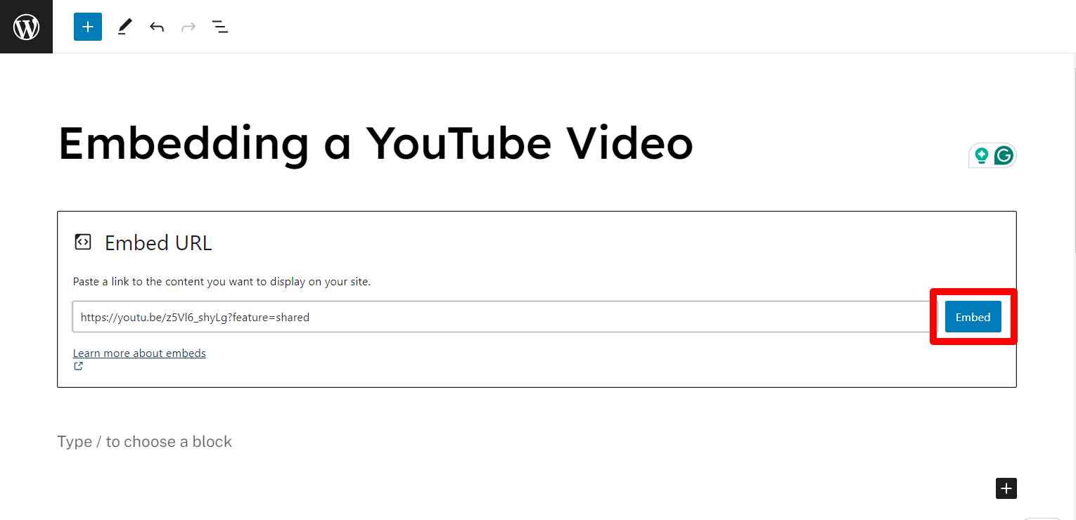 Embedding Videos From Video Sharing Web Sites – The Edublogger