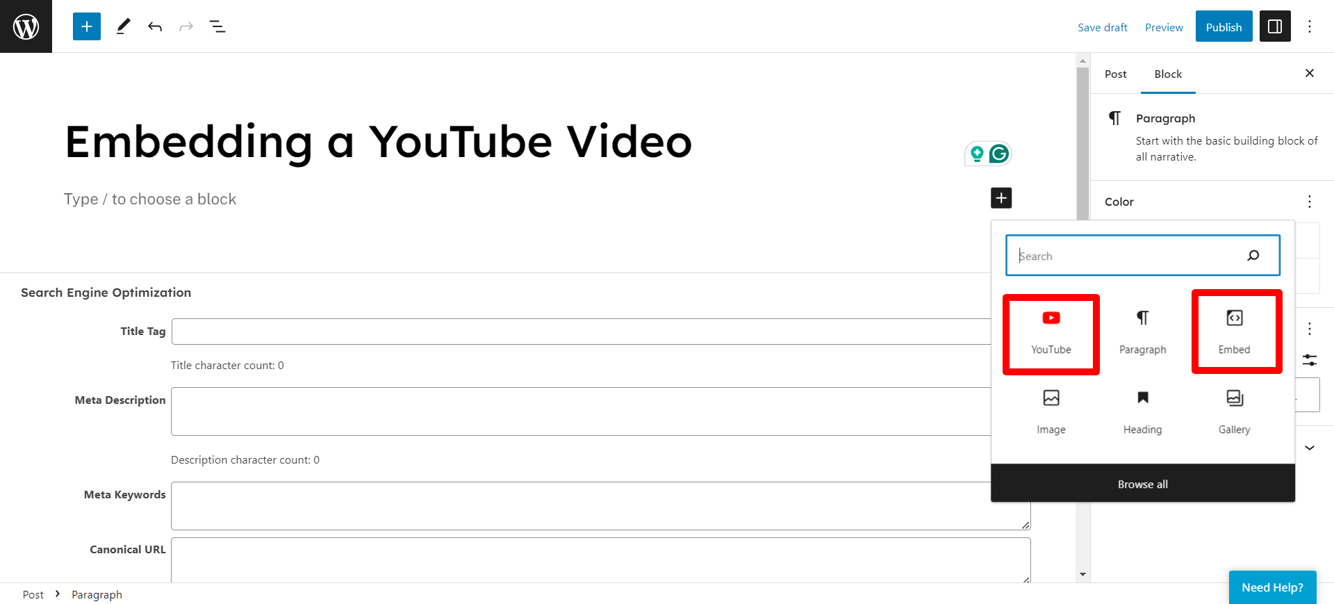 Embedding Videos From Video Sharing Web Sites – The Edublogger