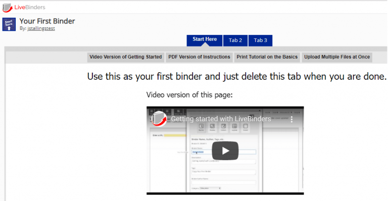 Educator’s Guide to LiveBinders – The Edublogger