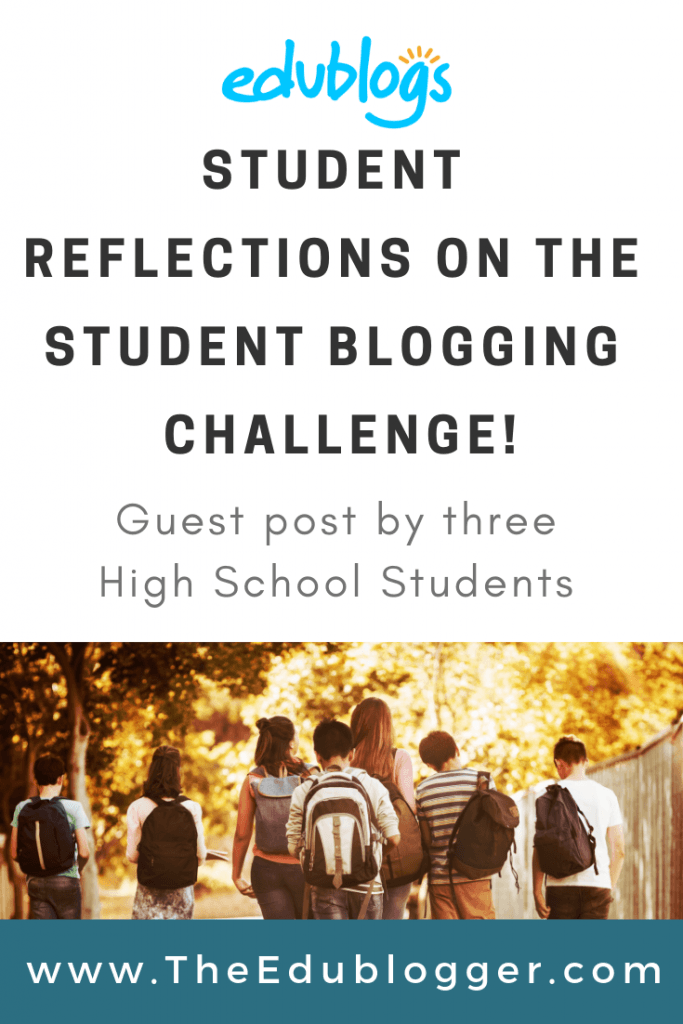 Student Reflections On The Student Blogging Challenge! – The Edublogger