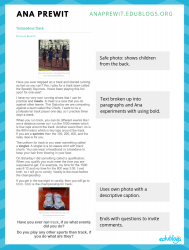 10 Elements Of A Quality Blog Post: Tips For Teaching Students (Poster ...