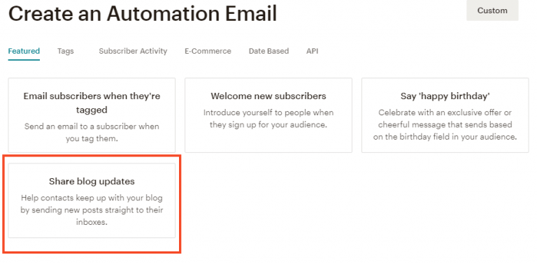Share Your Blog Posts With Automated Mailchimp Emails (RSS) – The Edublogger